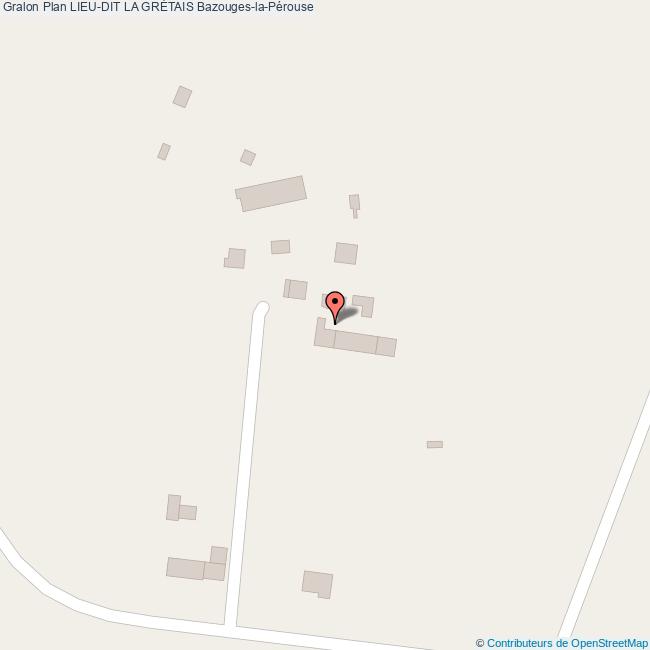Lieu-dit LA GRÉTAIS Bazouges-la-Pérouse