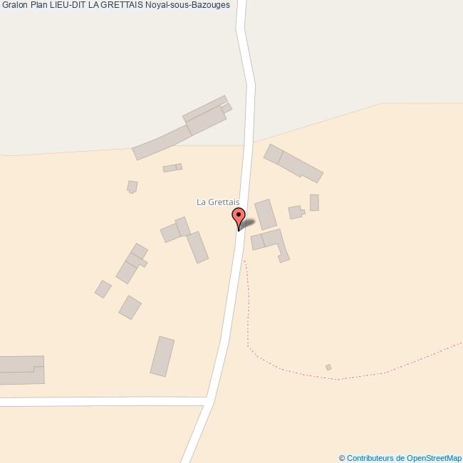 Lieu-dit LA GRETTAIS Noyal-sous-Bazouges