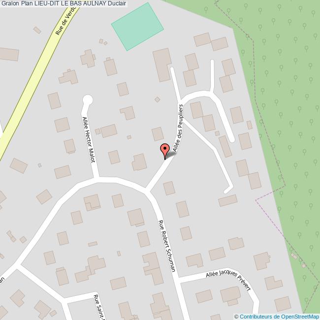 Lieu-dit LE BAS AULNAY Duclair