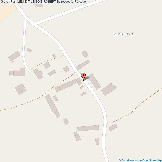 Lieu-dit LE BOIS ROBERT Bazouges-la-Pérouse