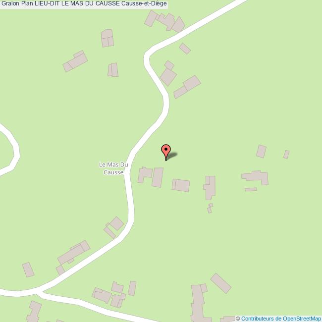 Lieu-dit LE MAS DU CAUSSE Causse-et-Diège