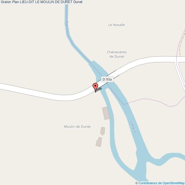 Lieu-dit LE MOULIN DE DUNET Dunet