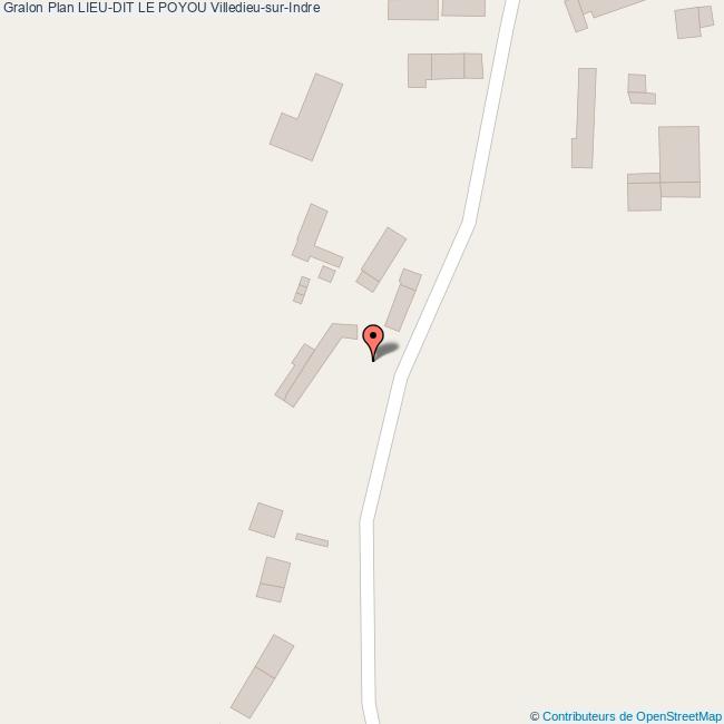 Lieu-dit LE POYOU Villedieu-sur-Indre