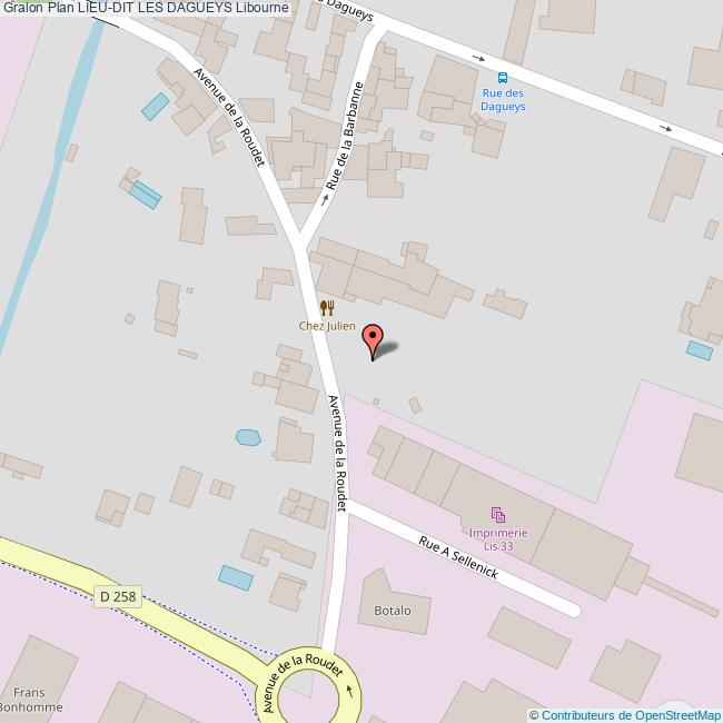 Lieu-dit LES DAGUEYS Libourne