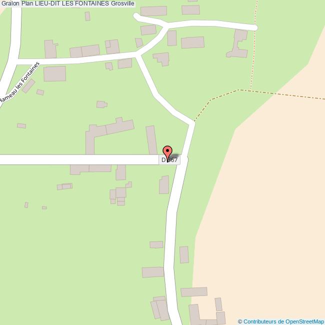 Lieu-dit LES FONTAINES Grosville