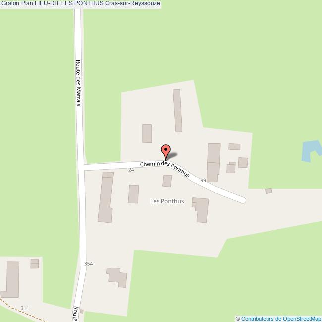 Lieu-dit LES PONTHUS Cras-sur-Reyssouze