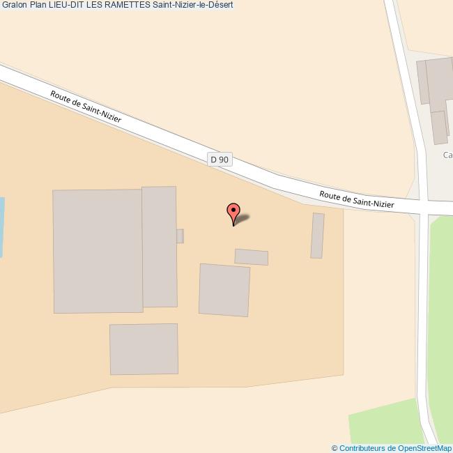 Lieu-dit LES RAMETTES Saint-Nizier-le-Désert