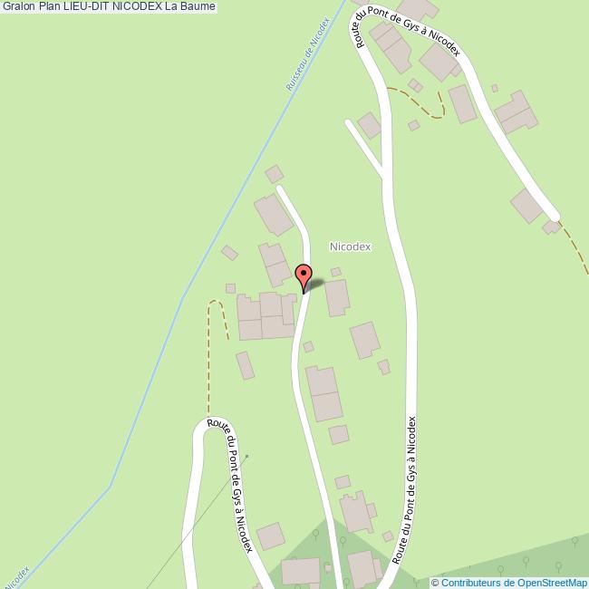 Lieu-dit NICODEX La Baume
