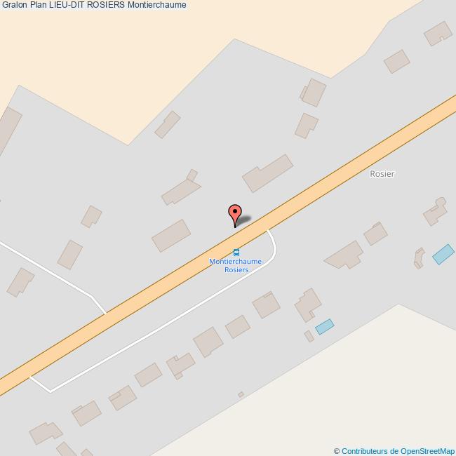 Lieu-dit ROSIERS Montierchaume