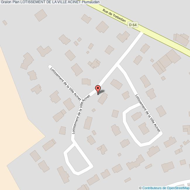 Lotissement de la VILLE ACINET Plumaudan