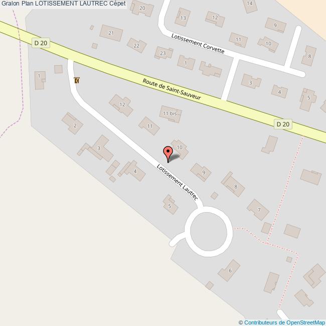 Lotissement LAUTREC Cépet