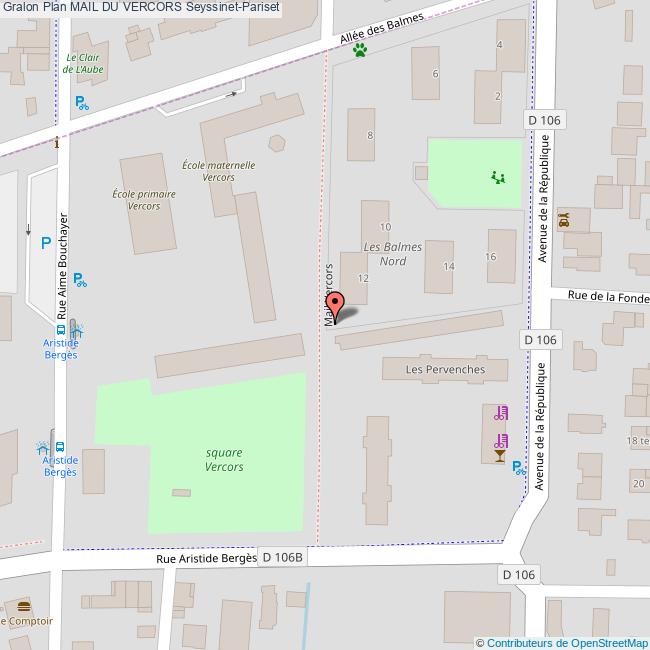 Mail du VERCORS Seyssinet-Pariset