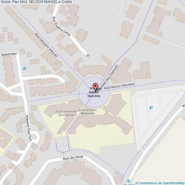 Mail NELSON MANDELA Crolles