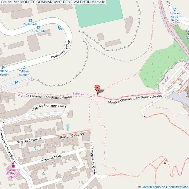 Montée COMMANDANT RENÉ VALENTIN Marseille
