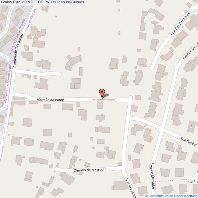 Montée de PATON Plan-de-Cuques