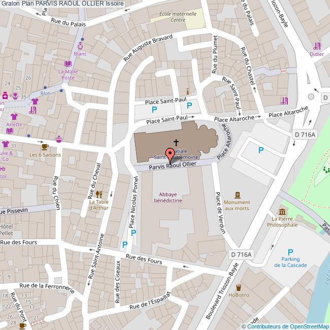 Parvis RAOUL OLLIER Issoire