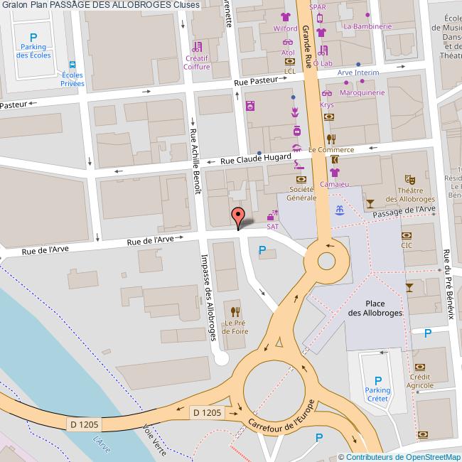 Passage des ALLOBROGES Cluses