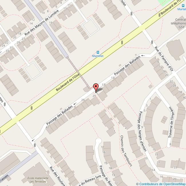 Passage des BALLADES Cergy