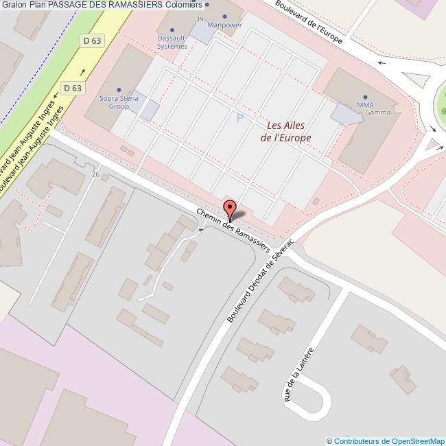 Passage des RAMASSIERS Colomiers