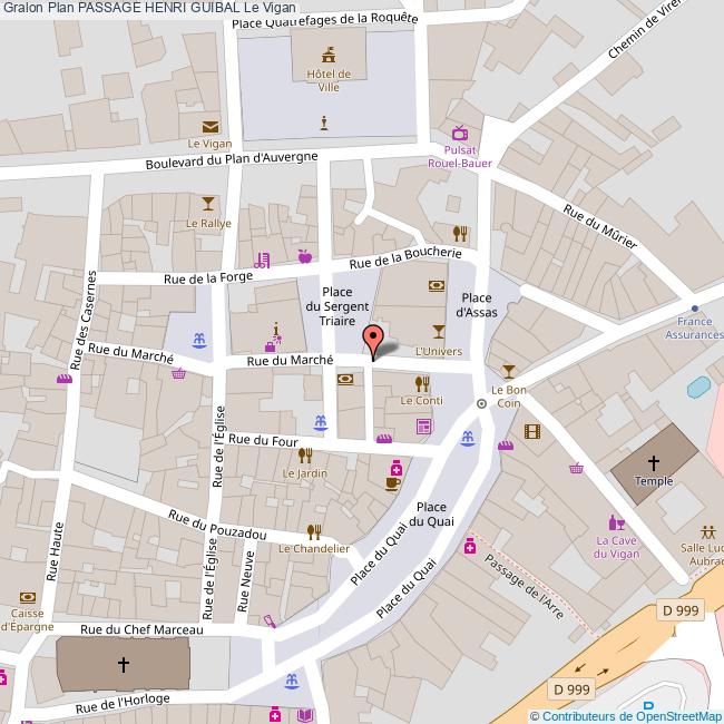 Passage HENRI GUIBAL Le Vigan