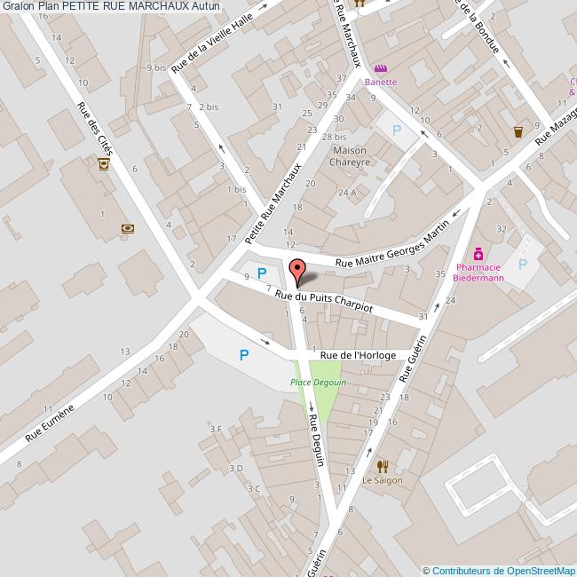 Petite rue MARCHAUX Autun