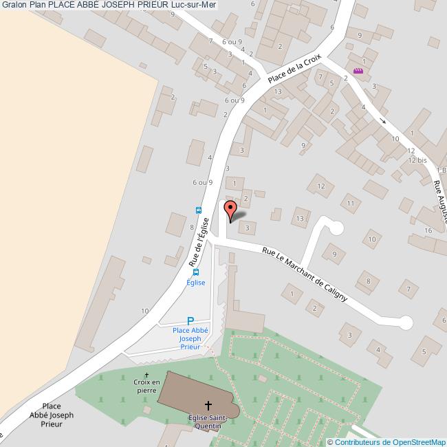 Place ABBÉ JOSEPH PRIEUR Luc-sur-Mer