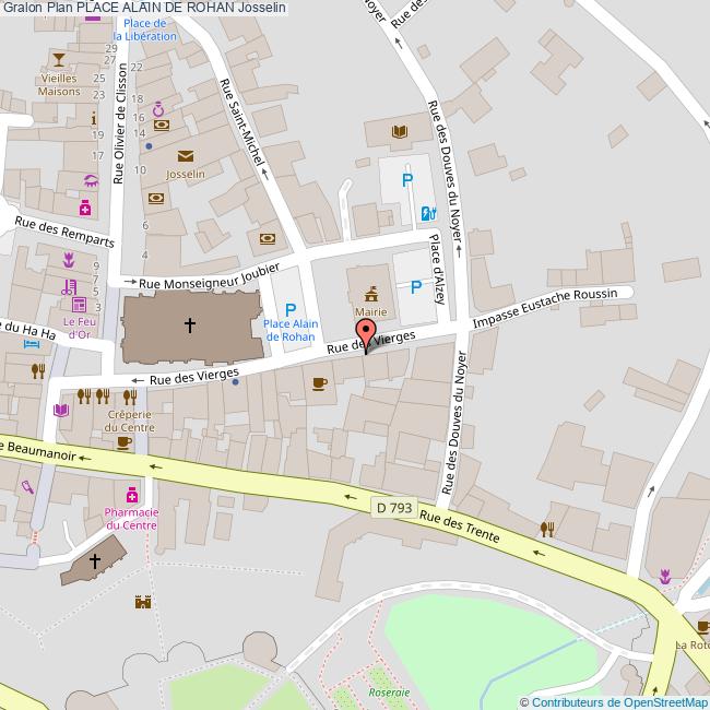 Place ALAIN DE ROHAN Josselin