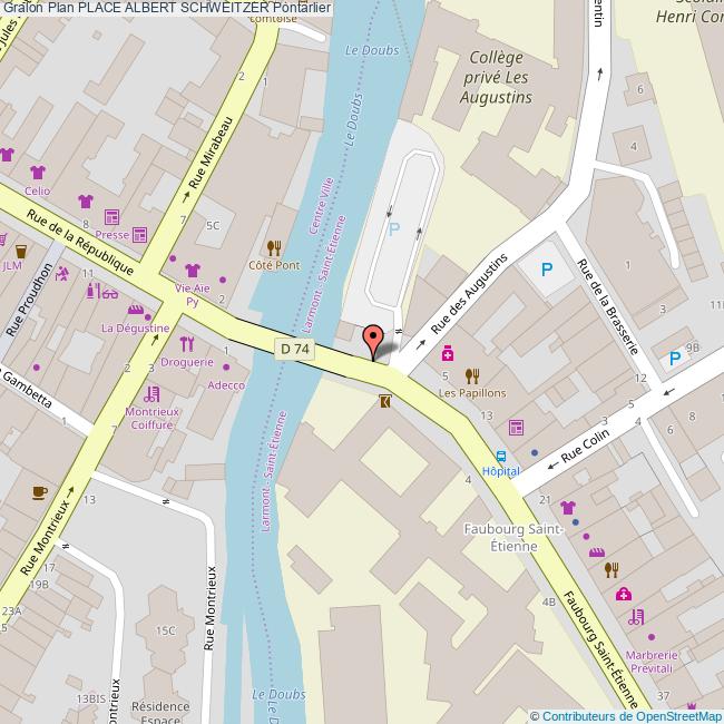 Place ALBERT SCHWEITZER Pontarlier