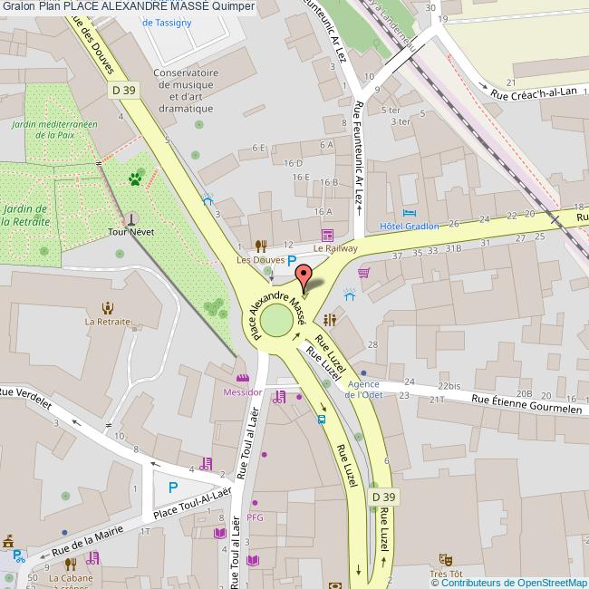 Place ALEXANDRE MASSÉ Quimper