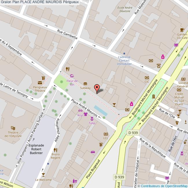 Place ANDRÉ MAUROIS Périgueux