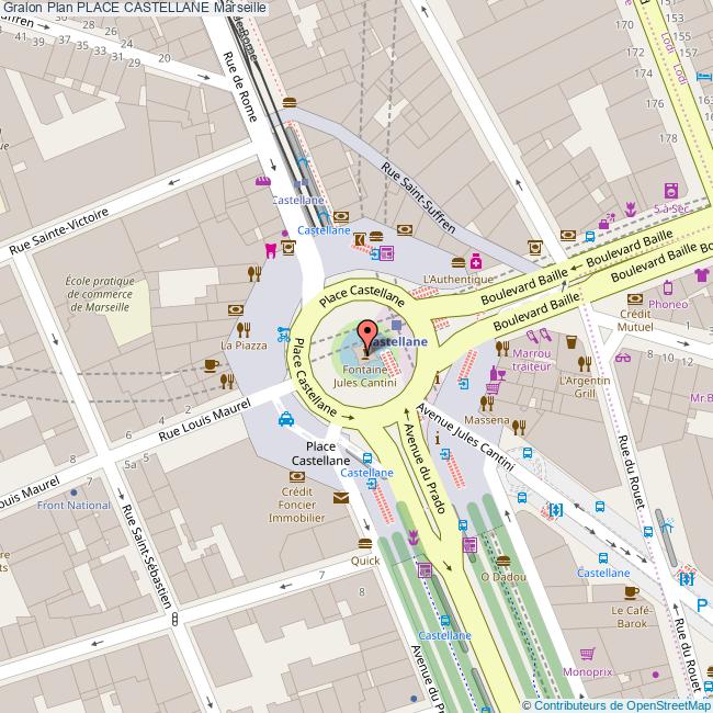 Place CASTELLANE Marseille