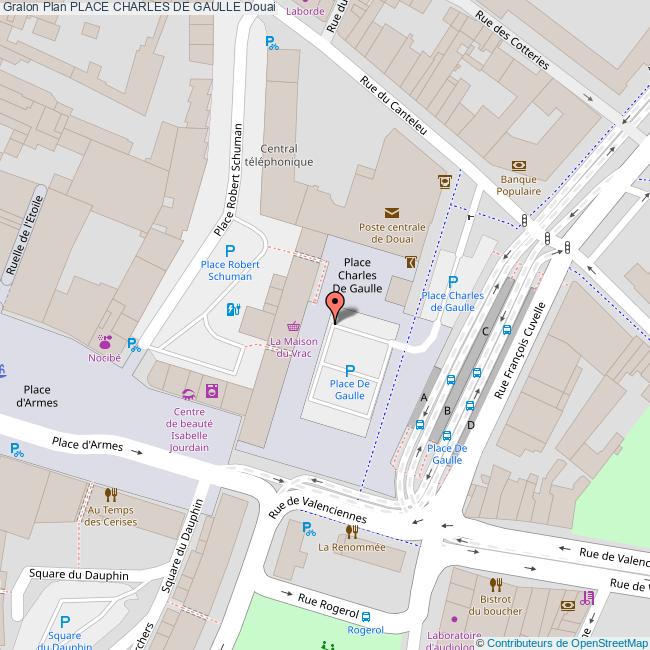 Place CHARLES DE GAULLE Douai