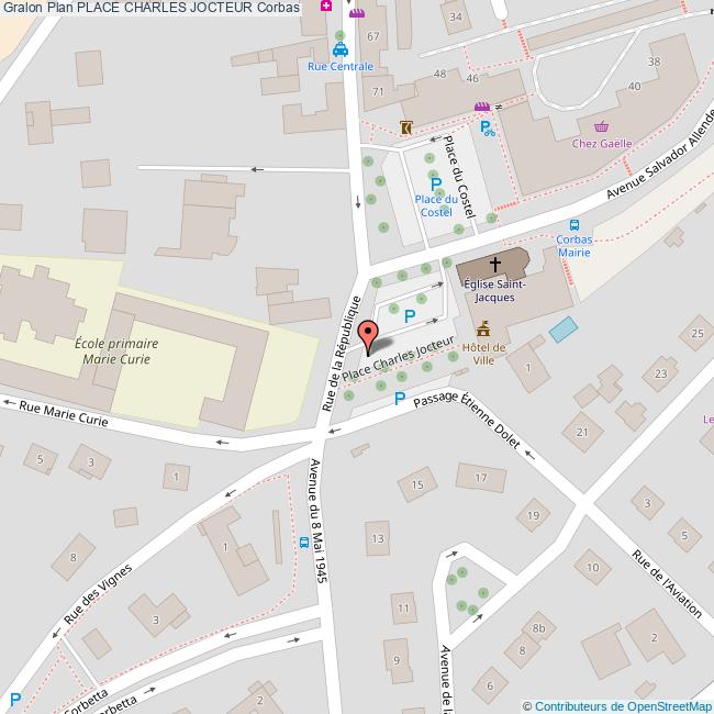 Place CHARLES JOCTEUR Corbas