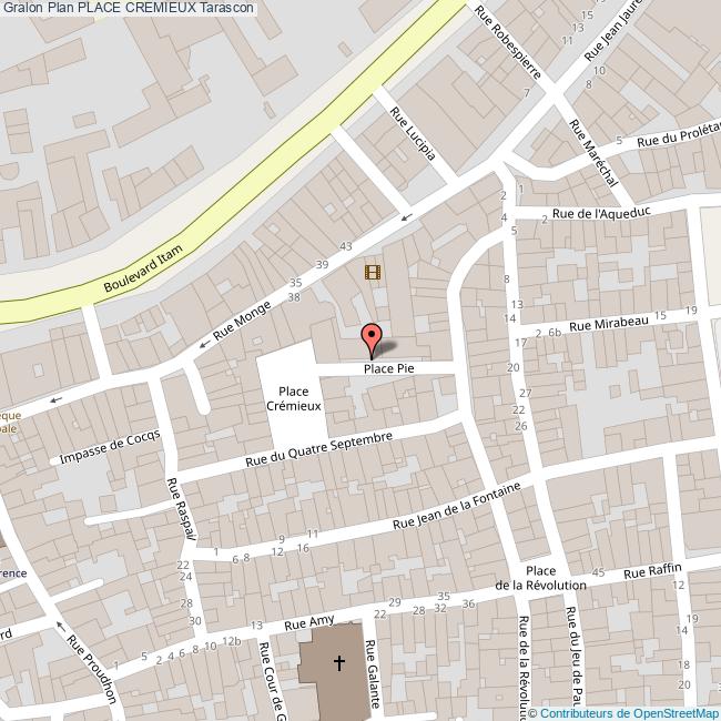 Place CREMIEUX Tarascon