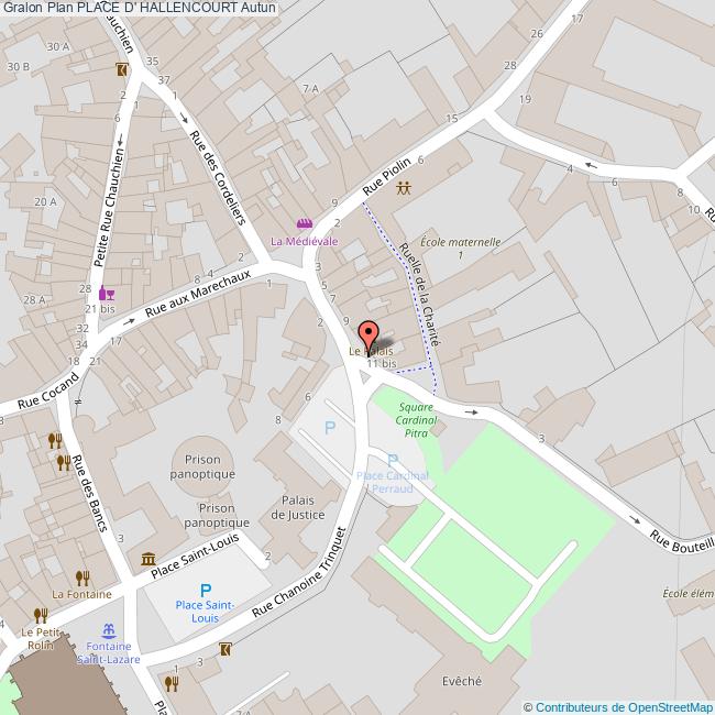 Place d' HALLENCOURT Autun