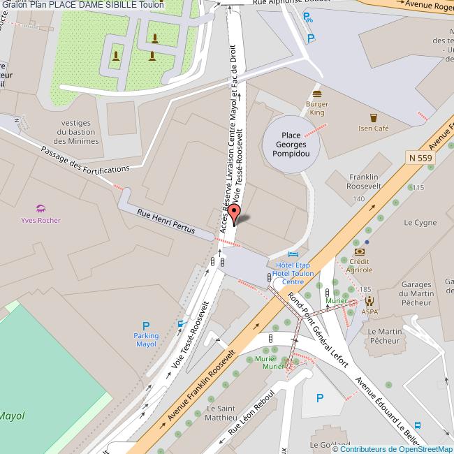 Place DAME SIBILLE Toulon