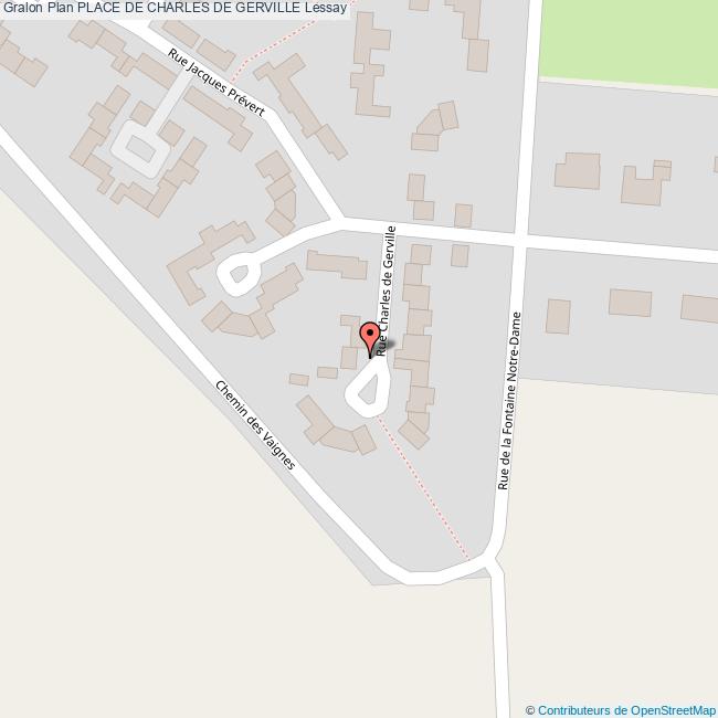 Place de CHARLES DE GERVILLE Lessay