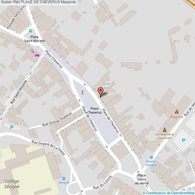 Place de CHEVERUS Mayenne