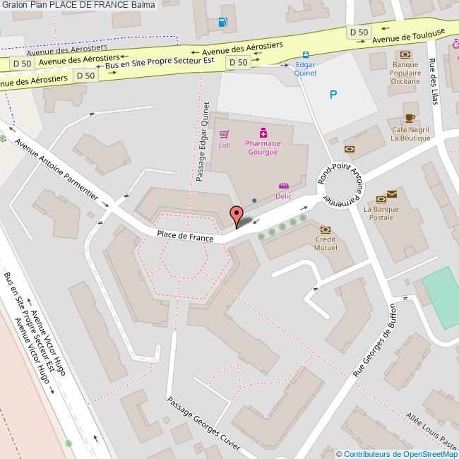 Place de FRANCE Balma