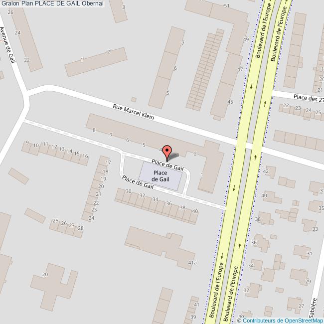 Place de GAIL Obernai