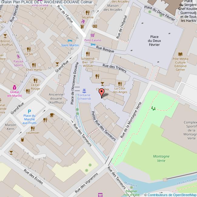 Place de l' ANCIENNE-DOUANE Colmar