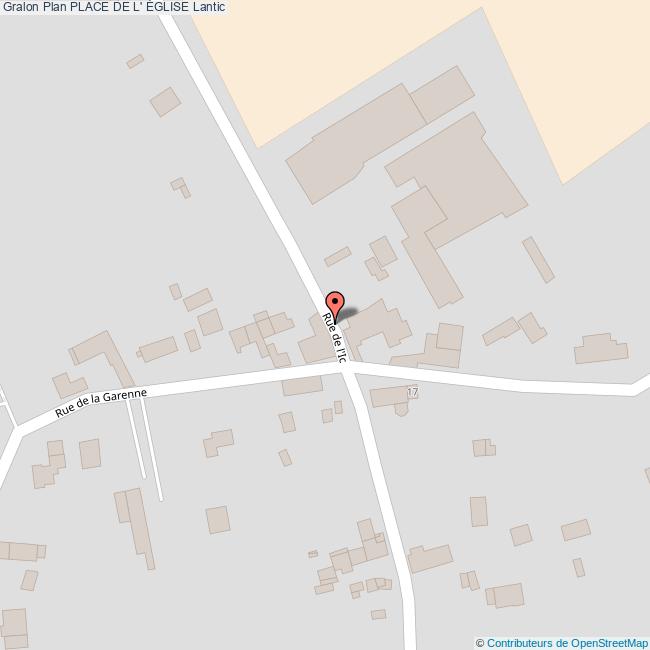 Place de l' ÉGLISE Lantic