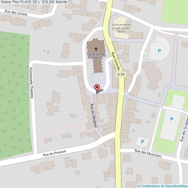 Place de l' ÉGLISE Malville