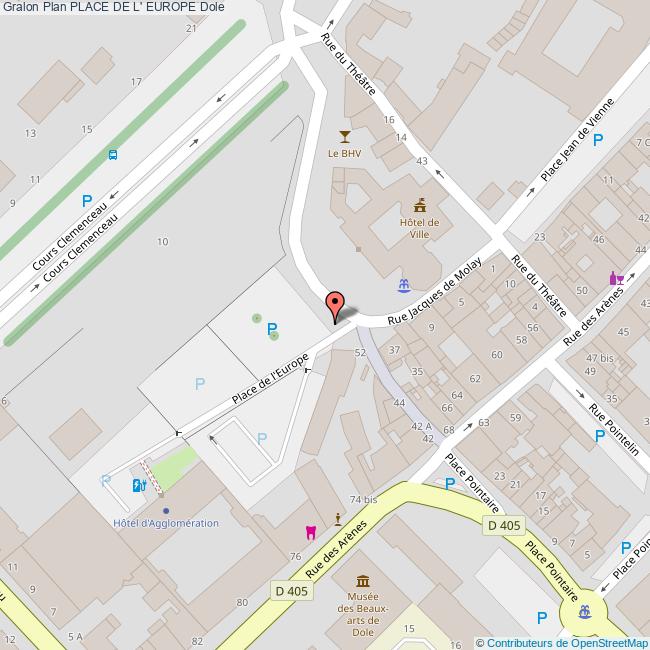 Place de l' EUROPE Dole