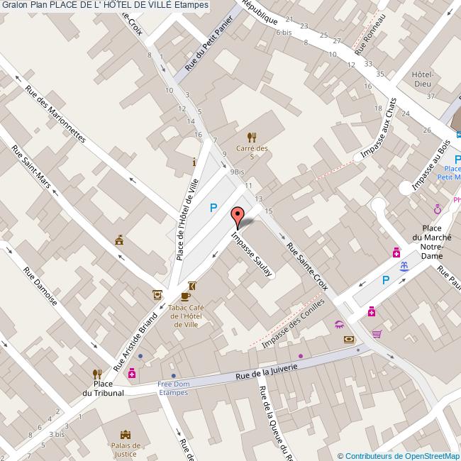 Place de l' HÔTEL DE VILLE Etampes