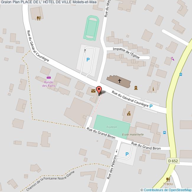 Place de l' HÔTEL DE VILLE Moliets-et-Maa