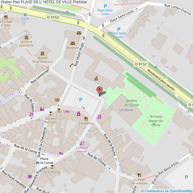 Place de l' HÔTEL DE VILLE Pontoise