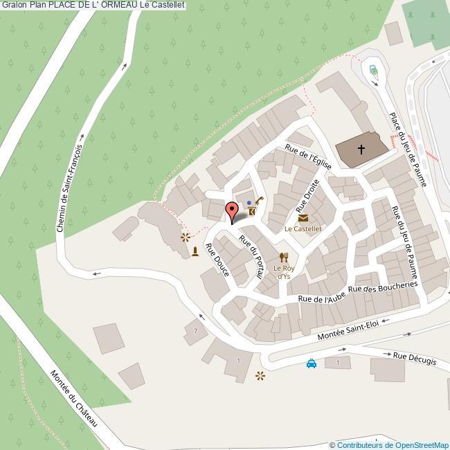 Place de l' ORMEAU Le Castellet