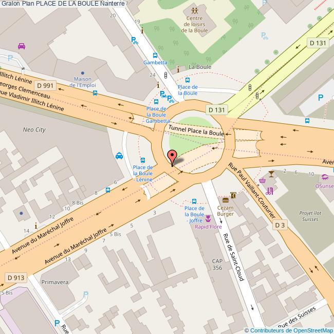 Place de la BOULE Nanterre