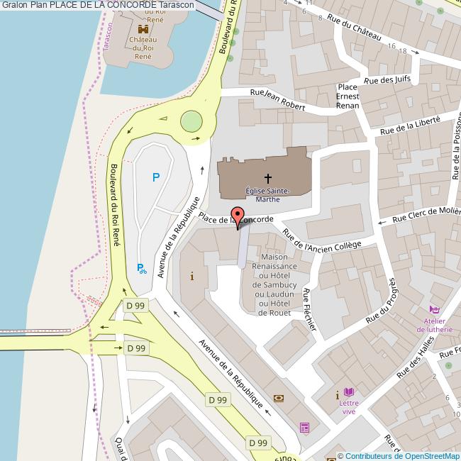 Place de la CONCORDE Tarascon